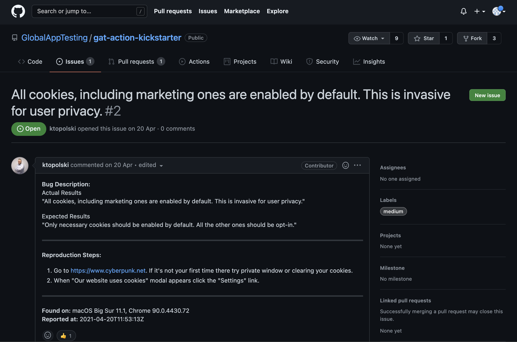 On Demand Test Execution Inside Github